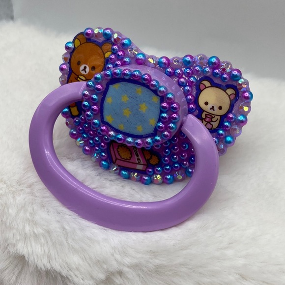 Other | Rilakkuma Bedtime Sticker Adult Pacifier | Poshmark